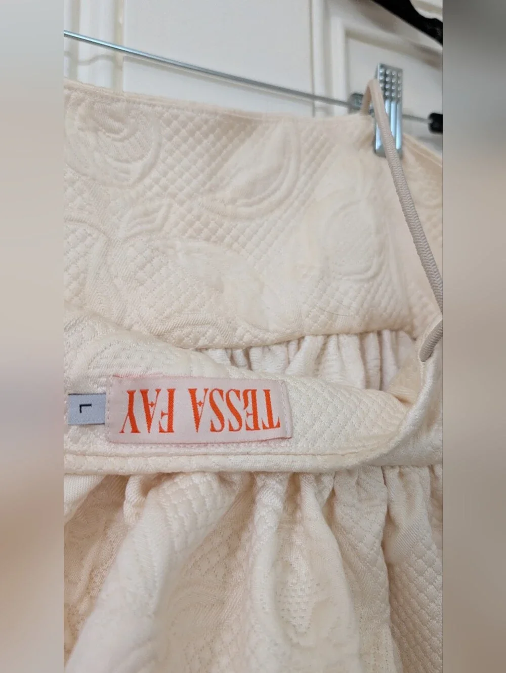 Tessa Fay | Dresses | Original Tessa Fay Puff Dress In Cream | Poshmark